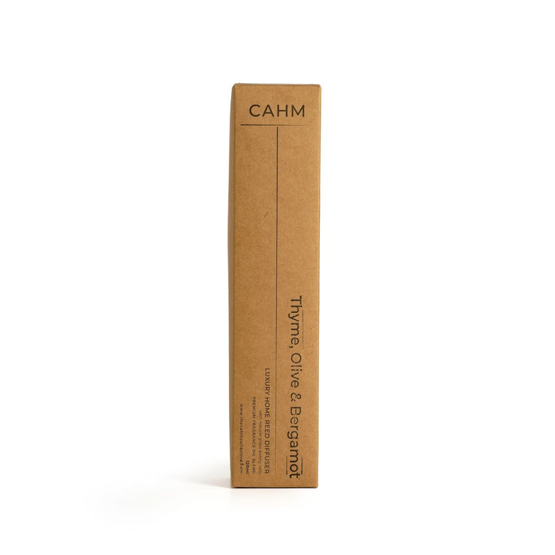 Cahm Thyme, Olive & Bergamot Reed Diffuser - Black – Lulu&M